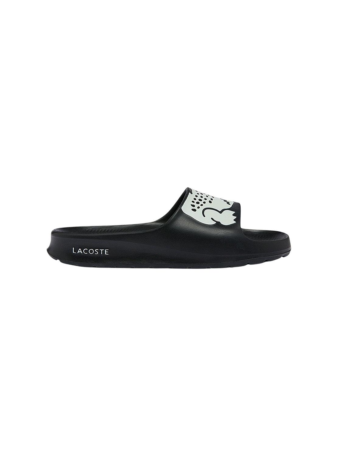 Lacoste croc flip flops store